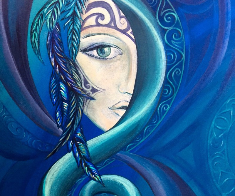 Tribal Goddess Series – Reina Cottier Art