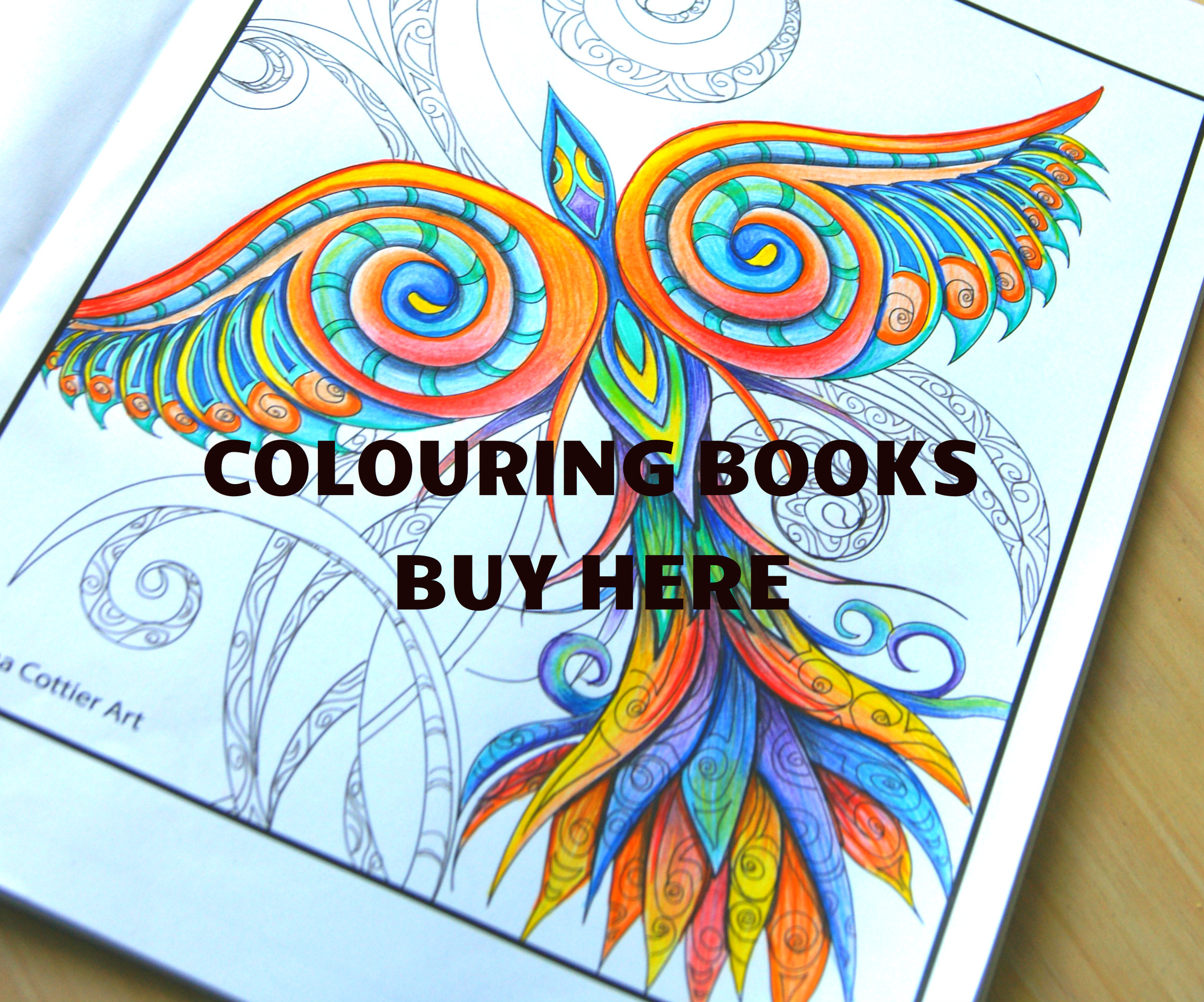 Colouring Book- 23 Pages – Reina Cottier Art